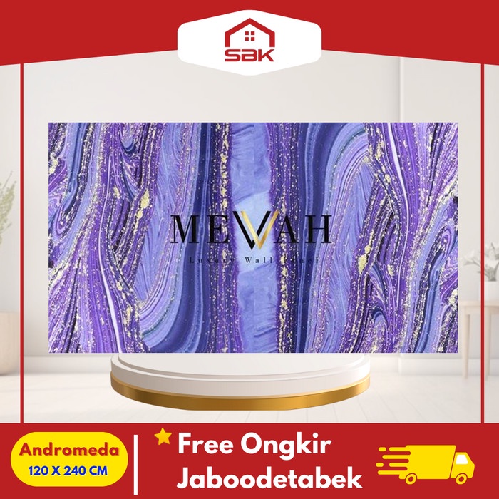 Jual Luxury Wall Panel | Wall Panel Mevvah 120x240 Andromeda | Shopee ...