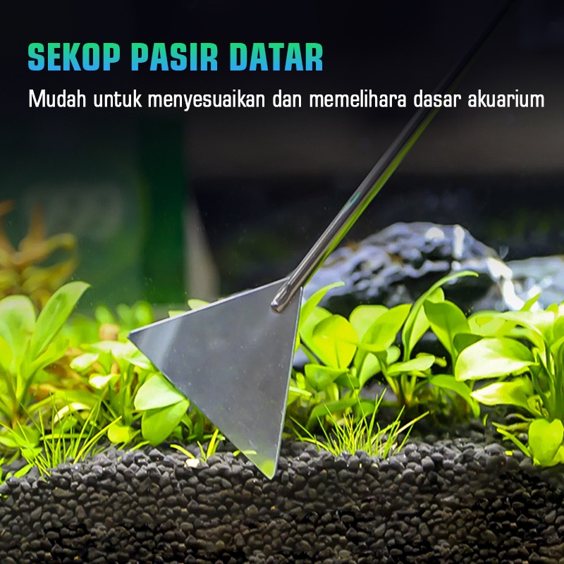 Jual Alat Penata Pasir Sand Scraper Aquarium Aquascape | Shopee Indonesia