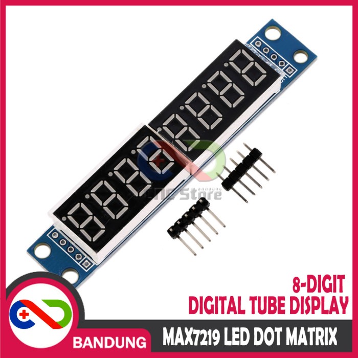 Jual MAX7219 LED DOT MATRIX 8-DIGIT DIGITAL TUBE DISPLAY CONTROL MODULE FOR ARDUINO | Shopee ...