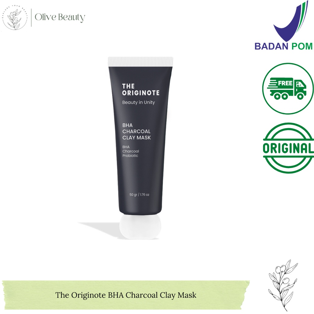 Jual The Originote BHA Charcoal Clay Mask | Shopee Indonesia