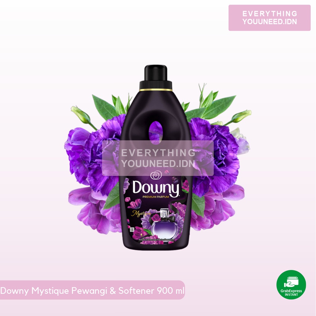 Jual Downy Premium Parfum Mystique Pewangi dan Softener Botol 900 ml | Shopee Indonesia