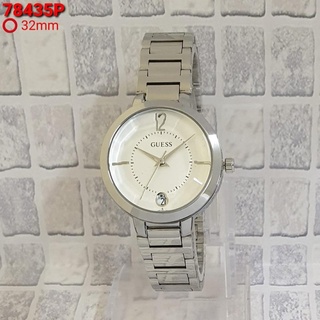 Jual Jam Tangan Guess Rantai Wanita Tanggal Bawah Aktif B64C Free Box ...