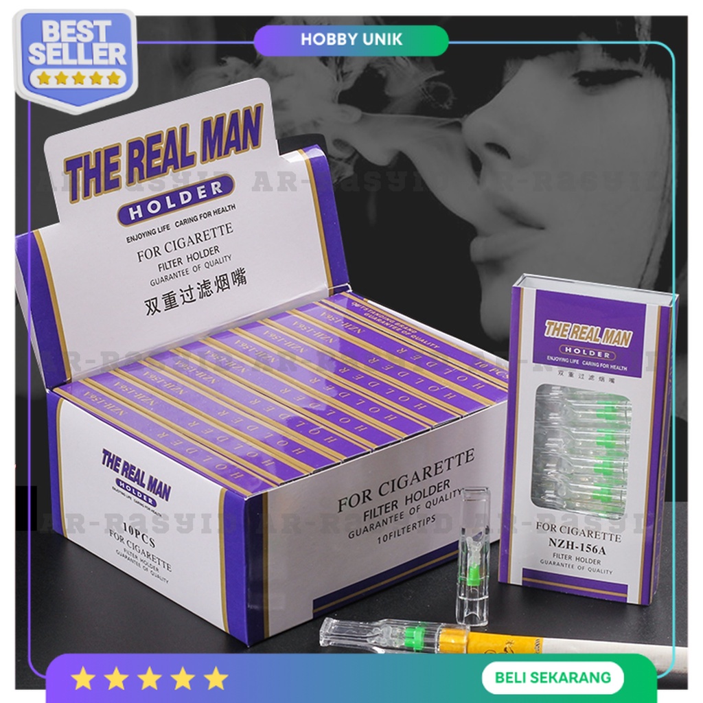 Jual Pipa Rkk The Real Man Holder Isi 10 Pipa NZH-156A 3923 | Shopee Indonesia