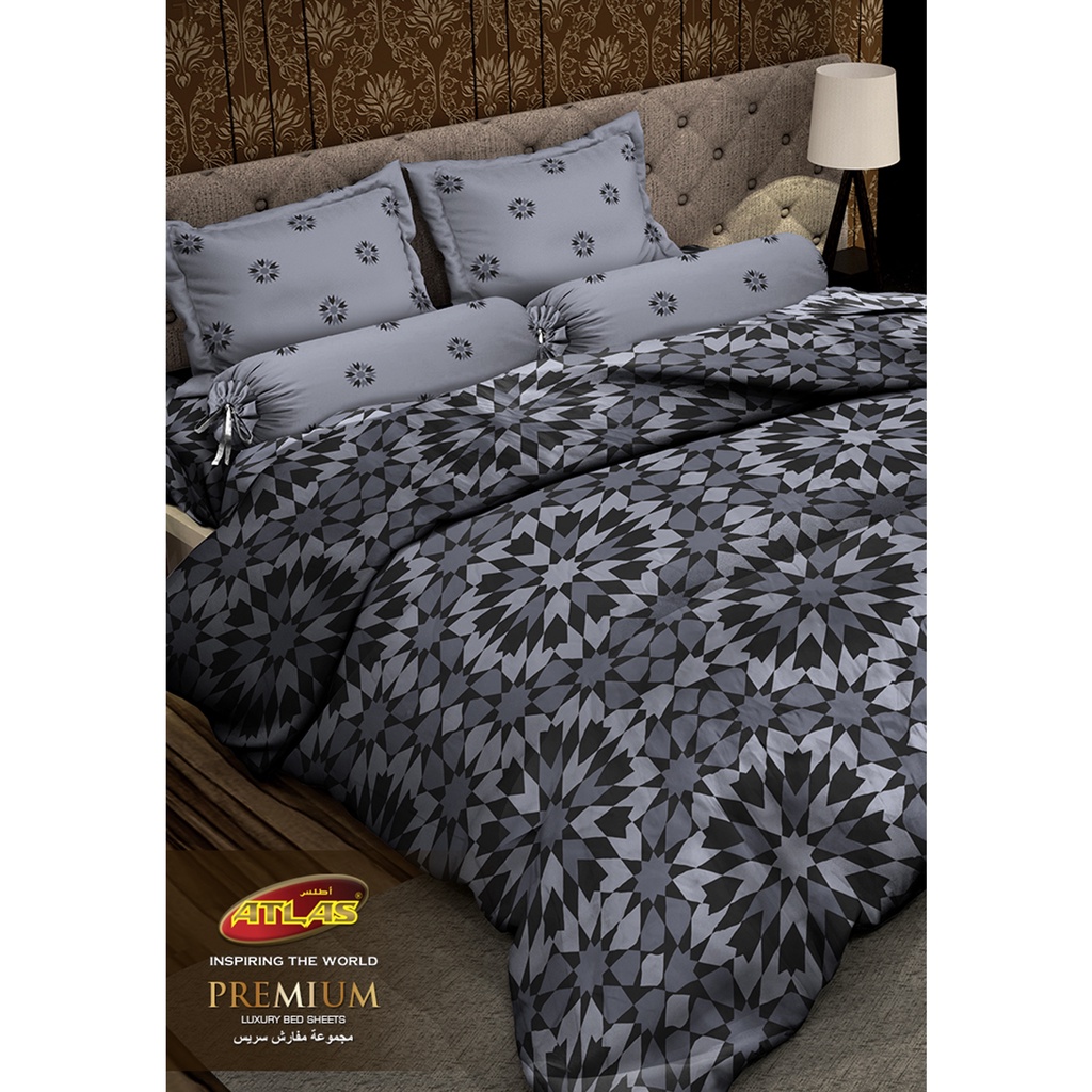 Jual SPREI ATLAS PREMIUM MOTIF ABU DHABI-003 | Shopee Indonesia