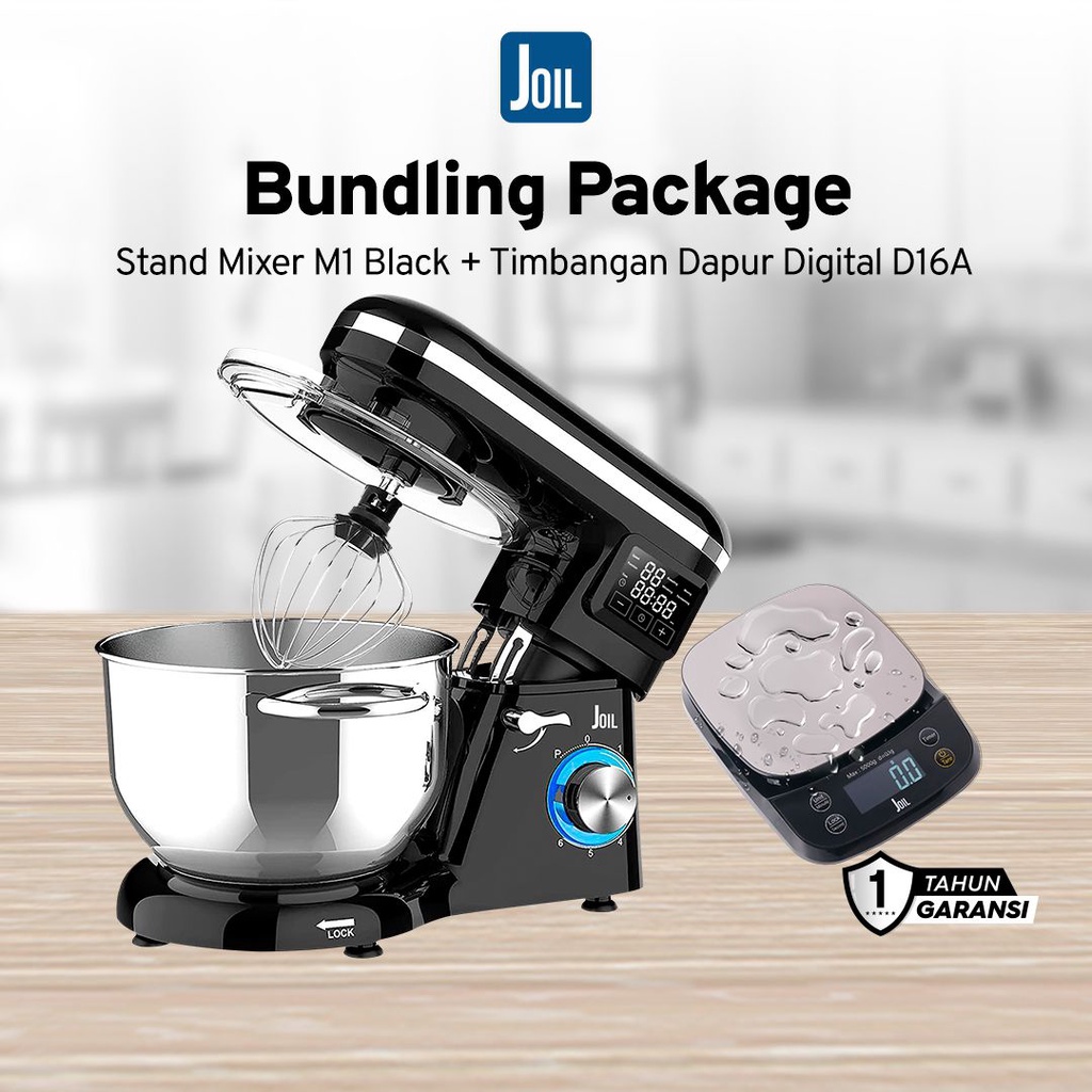 Jual Joil Bundle Stand Mixer Timer Off & Timbangan Digital Waterproof ...