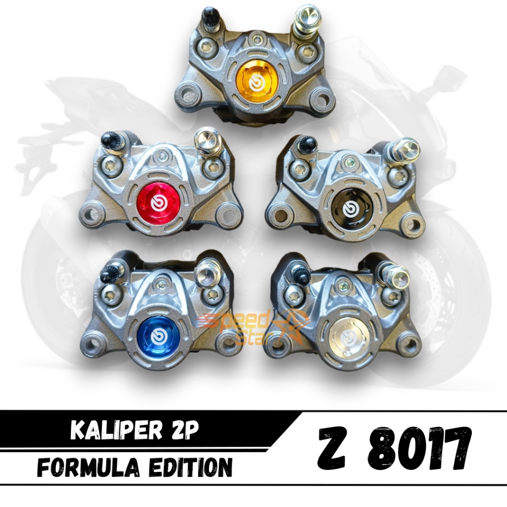 Jual Kaliper 2p Caliper 2 Piston Formula Edition Universal Motor Kaliper Cakram Piringan Motor ...
