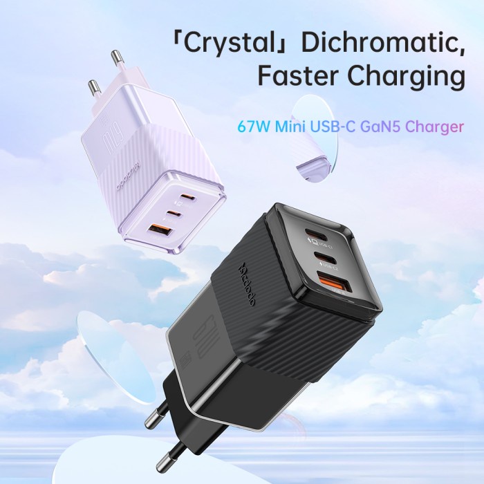 Jual MCDODO Kepala Charger 65w GaN USB Type C Fast Charging QC PD Ch ...