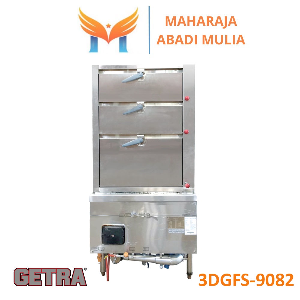 Jual Mesin Pengukus Makanan Getra 3dgfs-9082 3 Decks Gas Turbo Blower ...