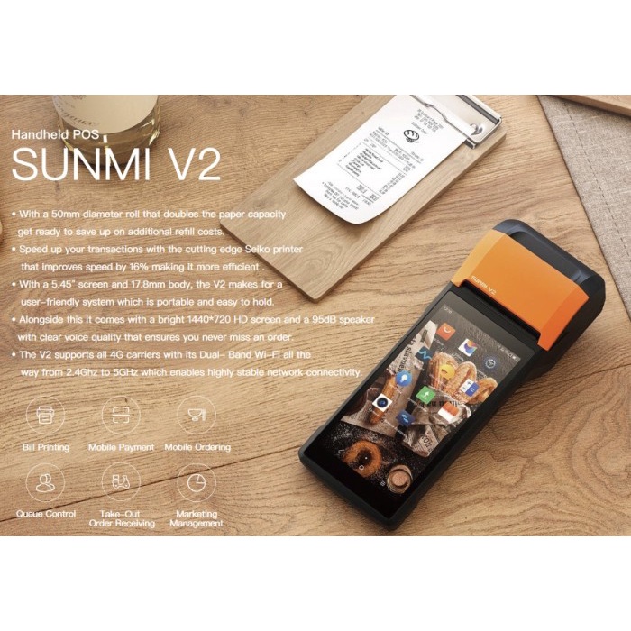 Jual Sunmi V2 Mobile POS | Shopee Indonesia