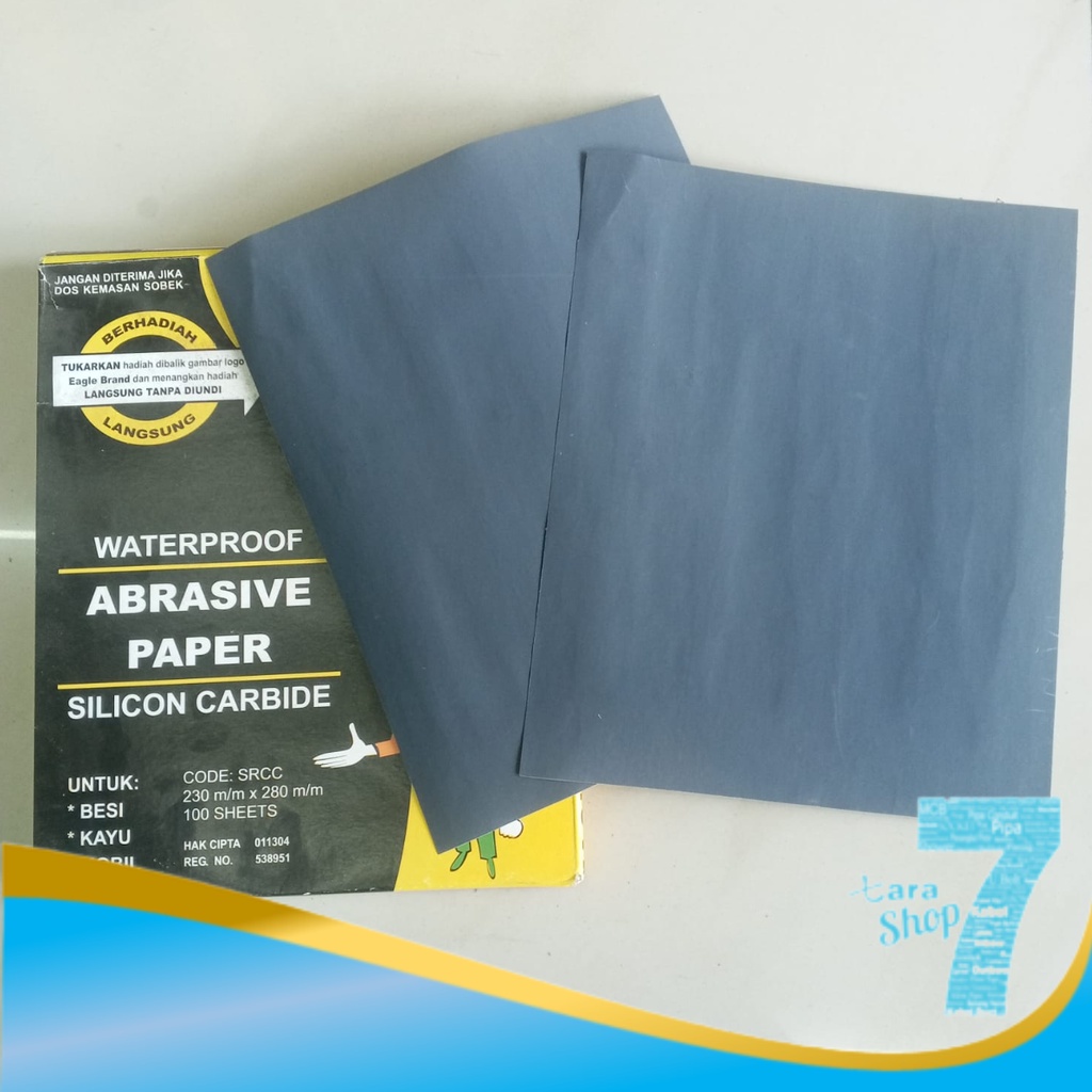 Jual AMPLAS LEMBARAN 2000 EAGLE | Shopee Indonesia