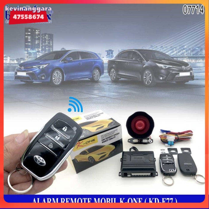 Jual Alarm Remote Mobil Toyota Fortuner Remote Pengaman Mobil Kunci ...