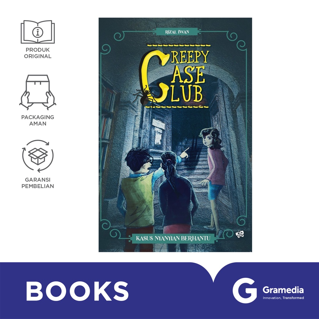 Jual Creepy Case Club 1: Kasus Nyanyian Berhantu (Rizal Iwan) | Shopee ...