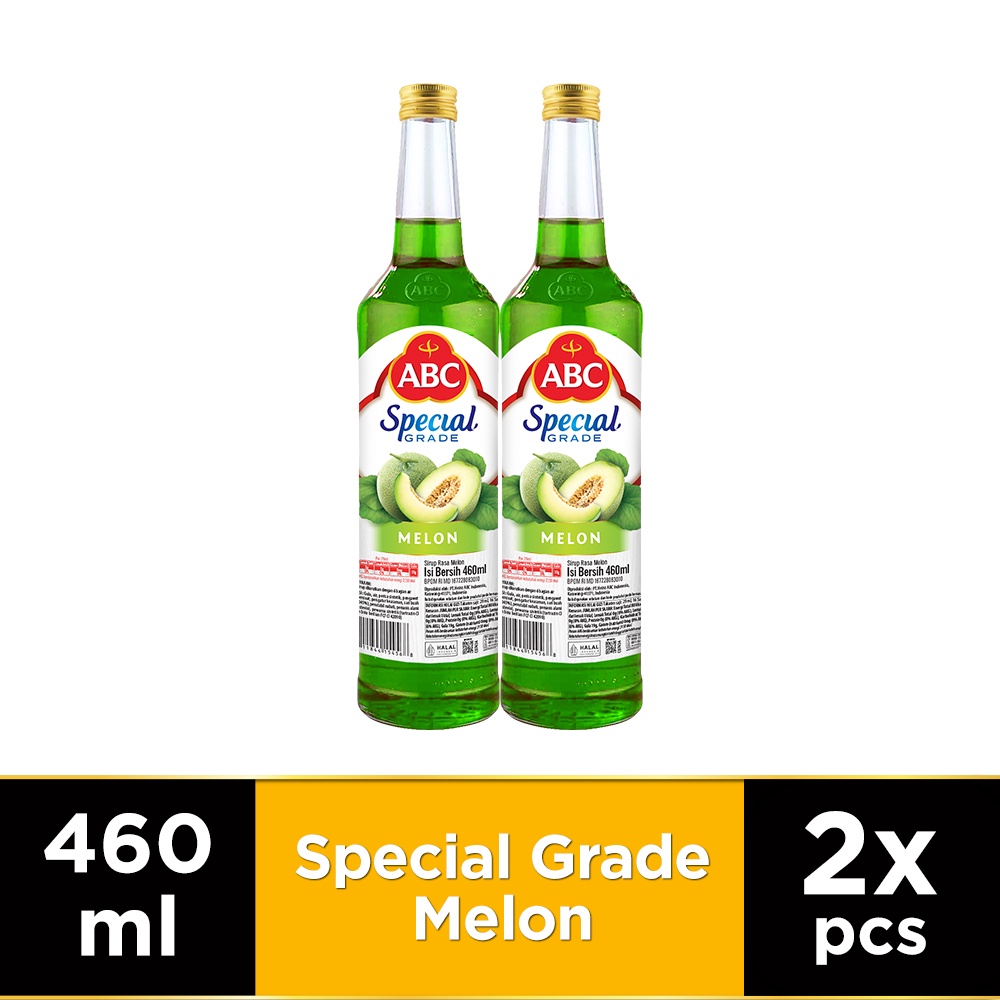 Jual ABC Sirup Special Grade Melon 460 ml - Twin Pack | Shopee Indonesia