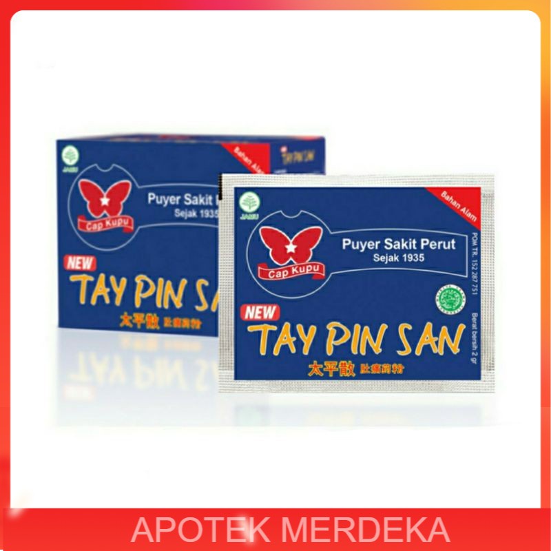Jual TAY PIN SAN Sachet | Obat Sakit Perut Diare | Tai Pin San ...