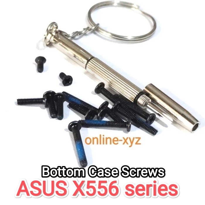 Jual baut mur sekrup casing ASUS X556 X556U X556UB X556UQ X556UJ X556UF ...