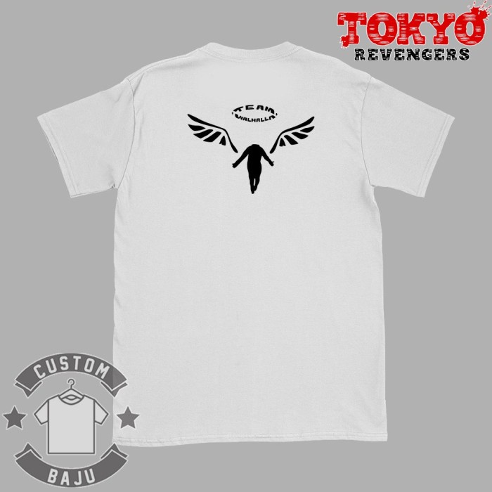 Jual [ORIGINAL STORE] PREMIUM - Kaos Team Valhalla Uniform Anime Tokyo ...