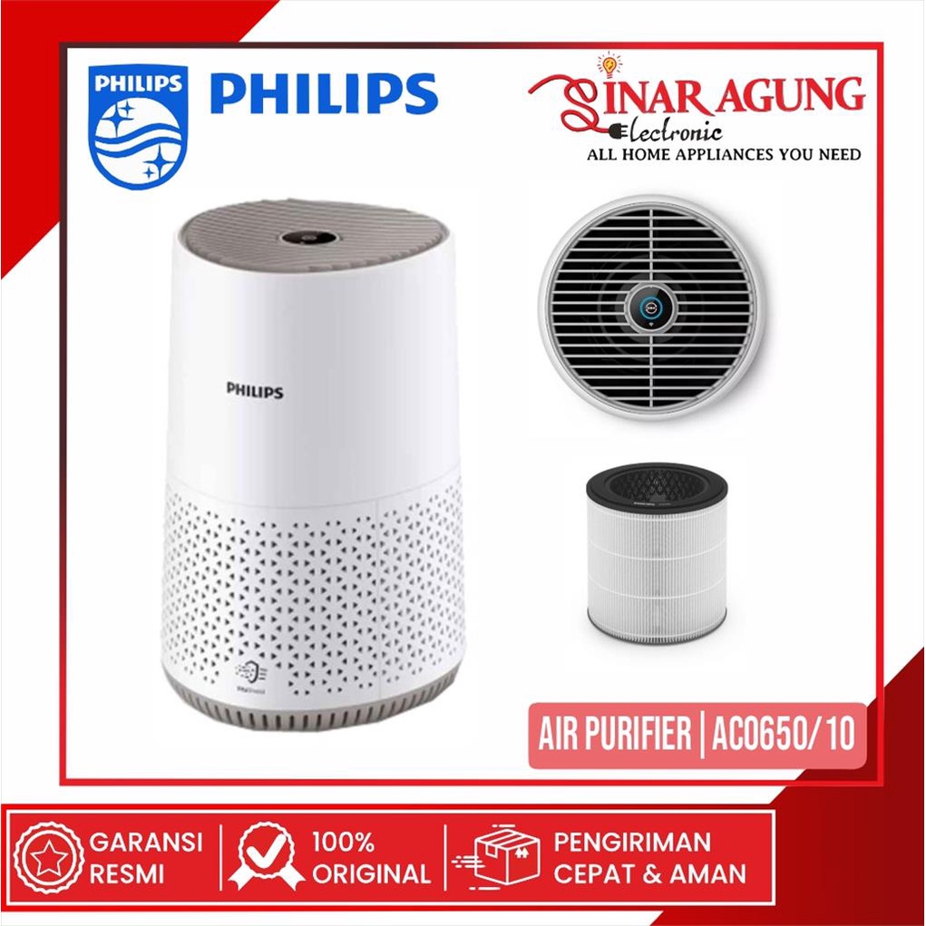 Jual [COD] PHILIPS AIR PURIFIER AC0650/10 HEPA FILTER 600I SERIES AC ...