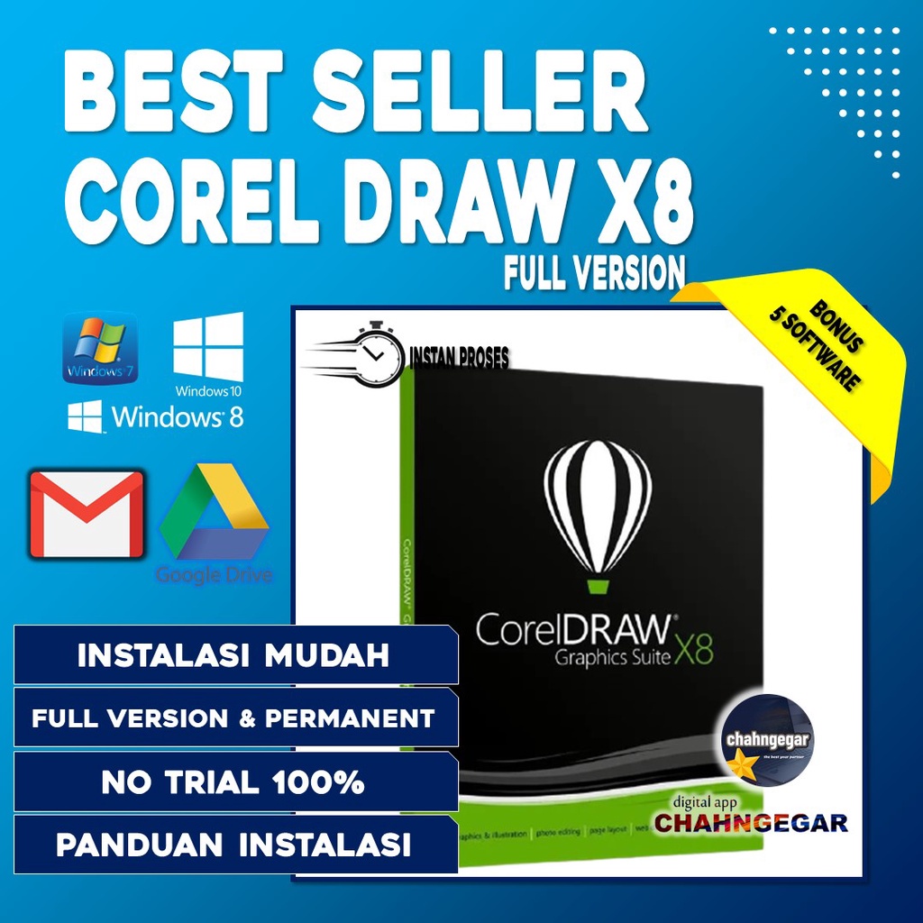 Jual CorelDRAW X8 Final Version | Corel Draw X7, X8, 2019, 2020, 2021 ...