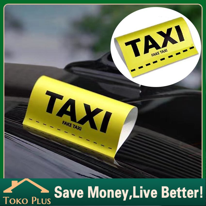 Jual Stiker Label Mobil Stiker Pintu Bagasi Belakang Stiker Mobil - Label Tag Mobil CUSTOM TAXI ...