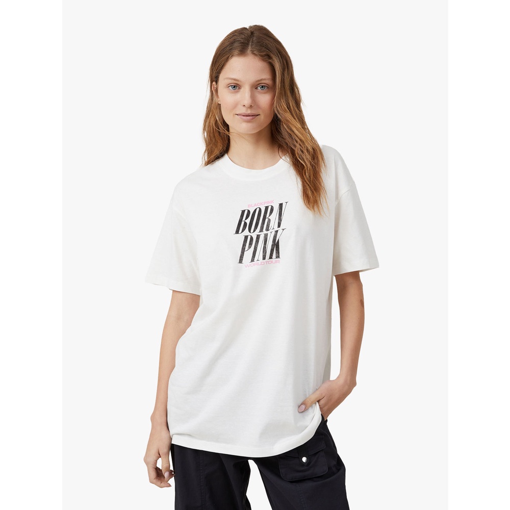 Jual Cotton On - Pakaian Wanita - The Oversized Graphic License Tee ...