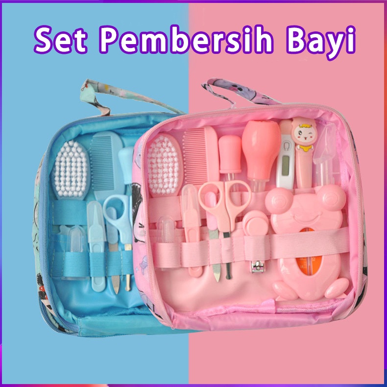 Jual 13pcs Baby Care Kit Gunting Kuku Bayi Peralatan Perawatan Bayi ...