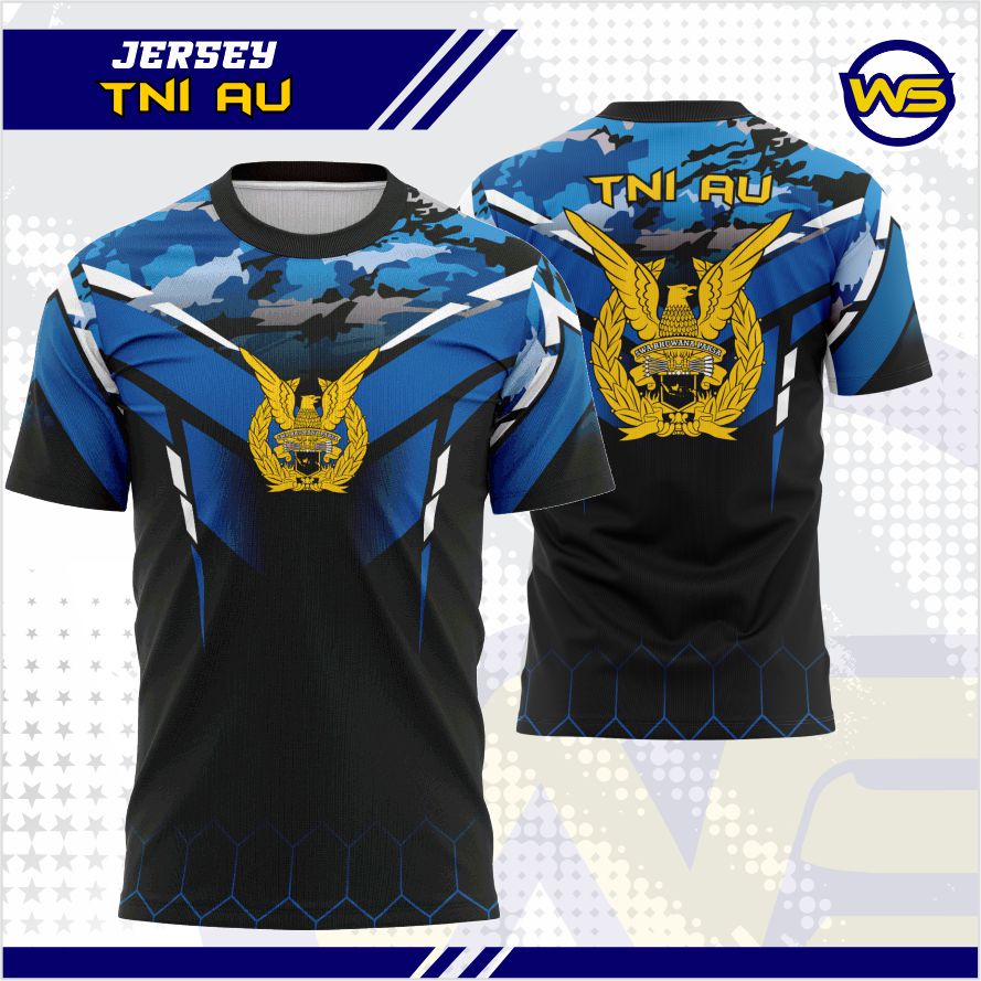 Jual JERSEY TNI AU TERBARU FULLPRINT / KAOS PRINTING TNI AU / JERSEY TNI ANGKATAN UDARA | Shopee ...