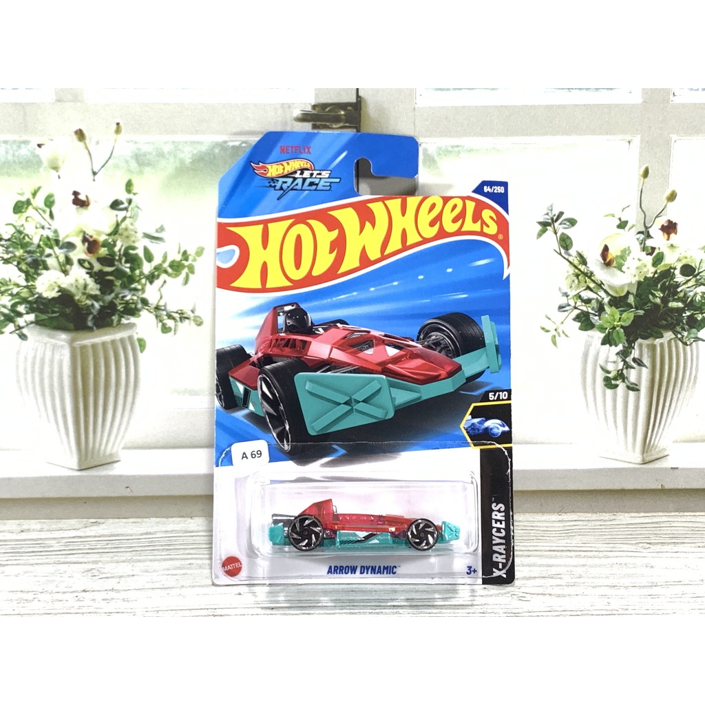 Jual HOT WHEELS ARROW DYNAMIC MERAH HIJAU LETS RACE DIECAST HOTWHEELS ...