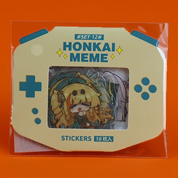 Jual HONKAI MEME Emoticon Pack Sticker Set 12 - Honkai Impact 3rd ...