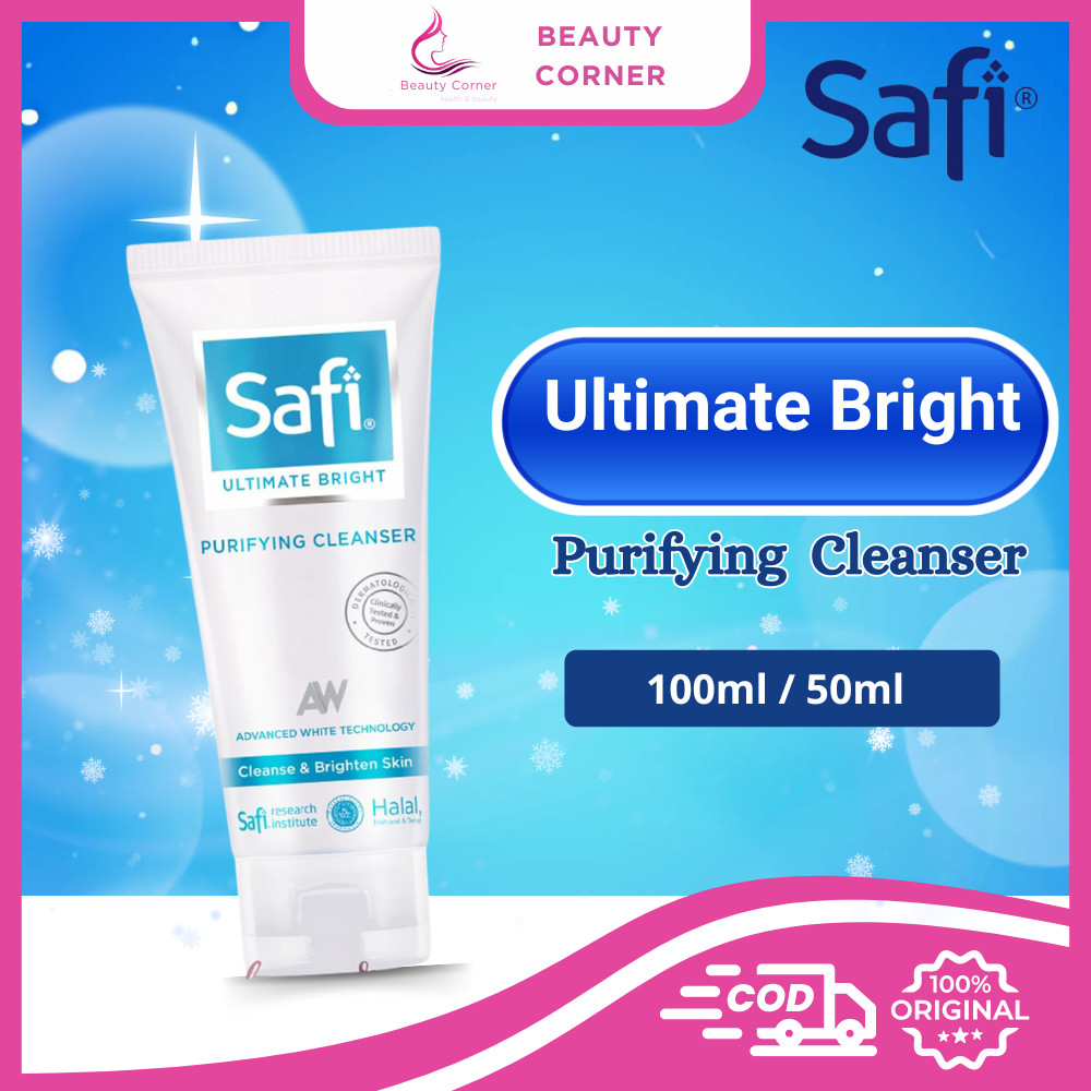 Jual Safi Ultimate Bright Purifying Cleanser | Shopee Indonesia