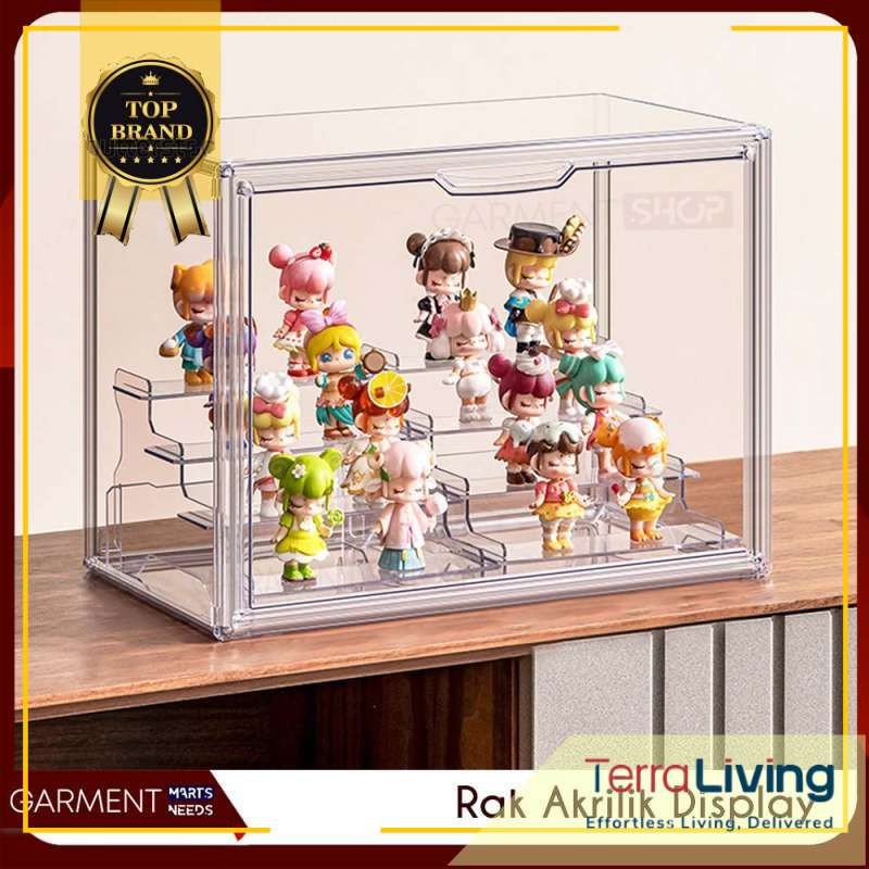 Jual Tangga Display Akrilik 4 Susun Untuk Box Acrylic Penyimpan Koleksi ...