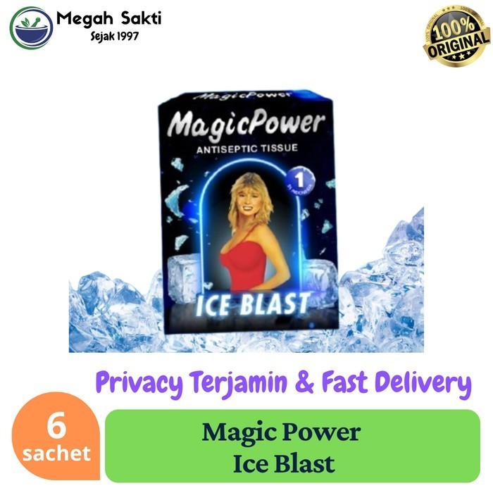 Jual Megah Sakti - Magic Power Ice Blast | Tissue Tisu Mejik Sensasi ...