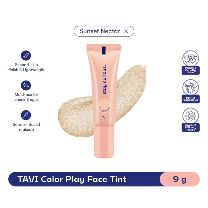 Jual Nazwa Beauty TAVI Color Play Face Tint 9g (Tavi Cream Blush / Blush On Cair | Highlighter ...