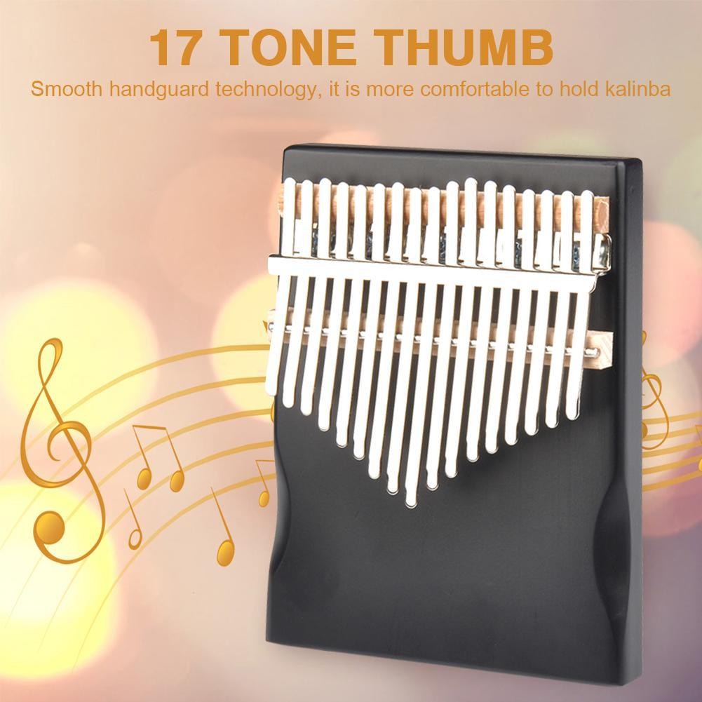 Jual Musical Instrument Kalimba 17 Keys African Sanza Mbira Pine Thumb ...