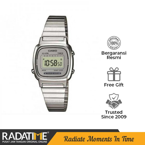 Jual Jam Tangan Wanita Casio Youth Vintage Original Stainless Steel ...