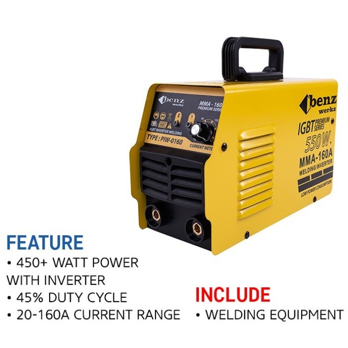 Jual Mesin Las Trafo Las Listrik - BENZ Travo Las Genset Inverter 160A ...