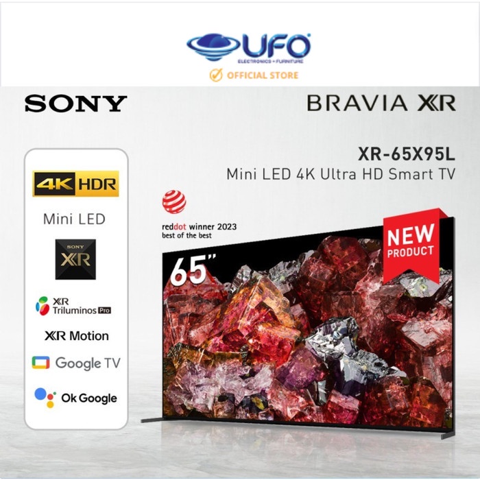 Jual SONY 65 Inch Smart Mini LED TV 4K UHD XR-65X95L Garansi Resmi ...