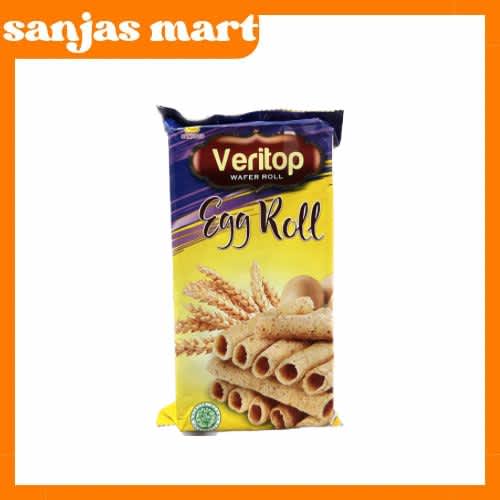 Jual VERITOP WAFER ROLL EGG ROLL 80 GR | Shopee Indonesia