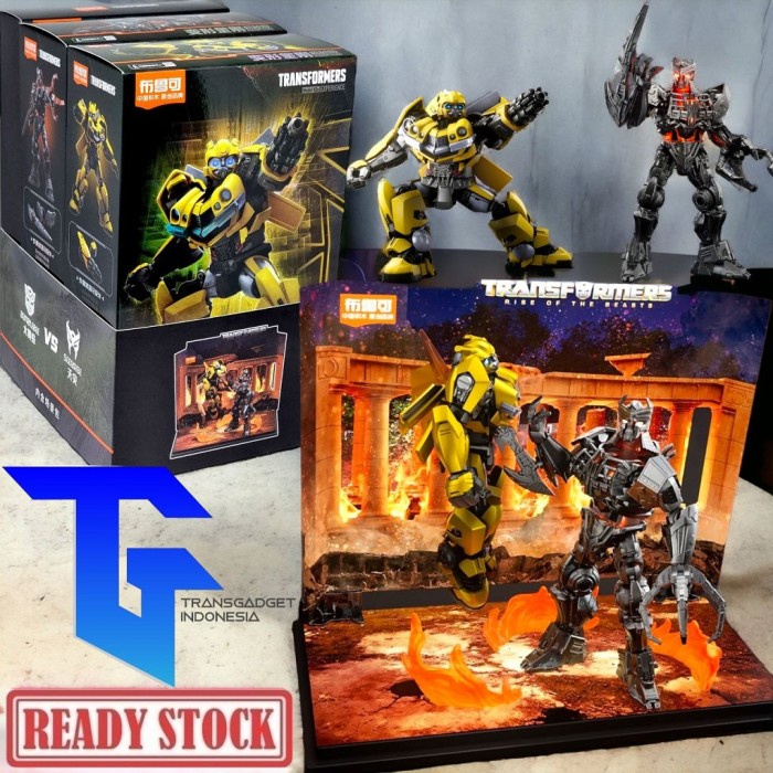 Jual BLOKEES Buluke x Hasbro Transformers ROTB Bumblebee + Scourge ...