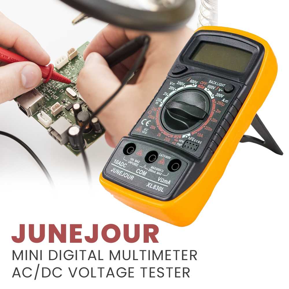 Jual Mini Digital Multimeter AC/DC Voltage Tester | Shopee Indonesia
