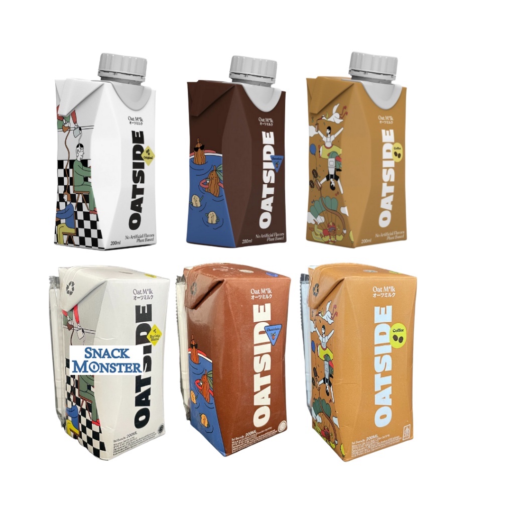Jual Oatside Mini Susu Gandum Lactose & Dairy Free - Netto 200 ml ...