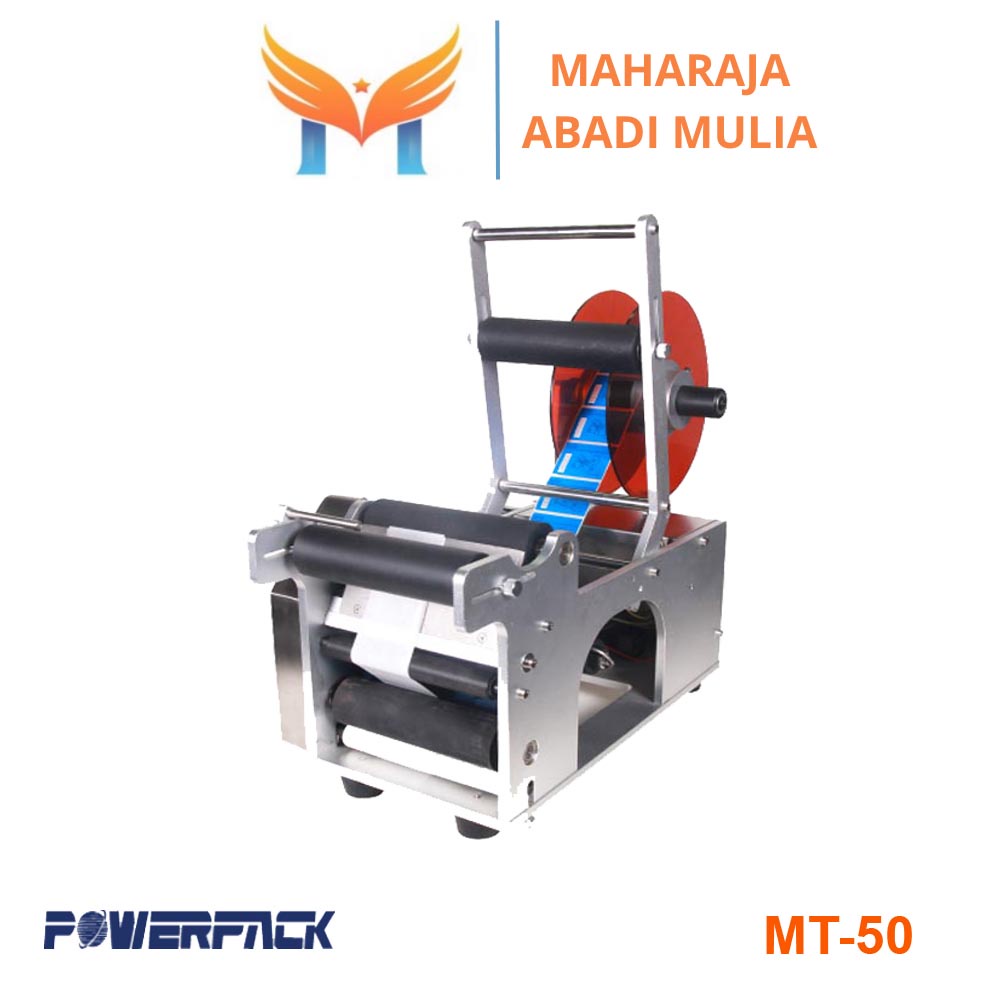 Jual Mesin Labelling Botol Powerpack Mt-50 Labelling Machine Garansi ...