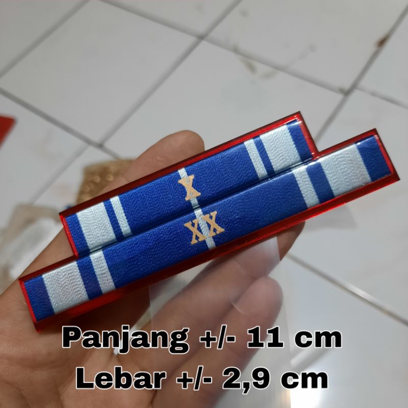 Jual Satyalancana Karya Satya X Xx 10 20 Tahun Pita Tanda Jasa Pdh