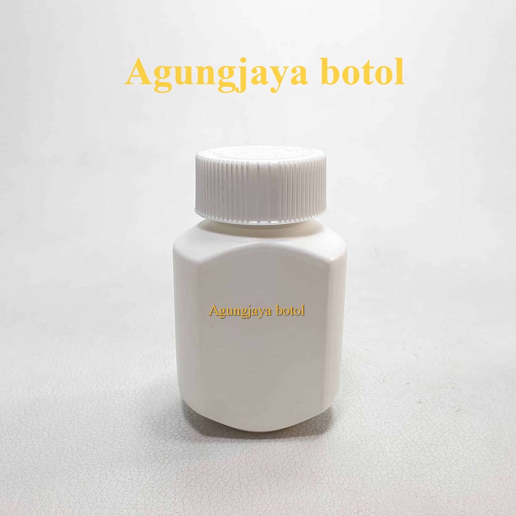 Jual Botol 60 Kapsul Gingseng Putih Hdpe / Botol Obat / Botol Kapsul ...