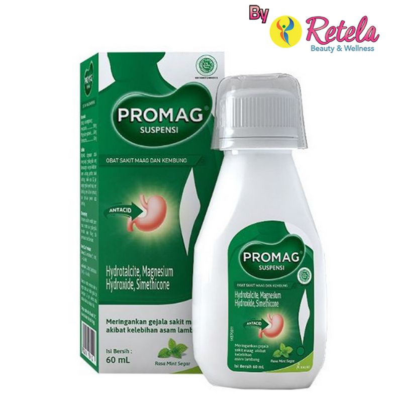 Jual PROMAG SUSPENSI RASA MINT 60ML | Shopee Indonesia