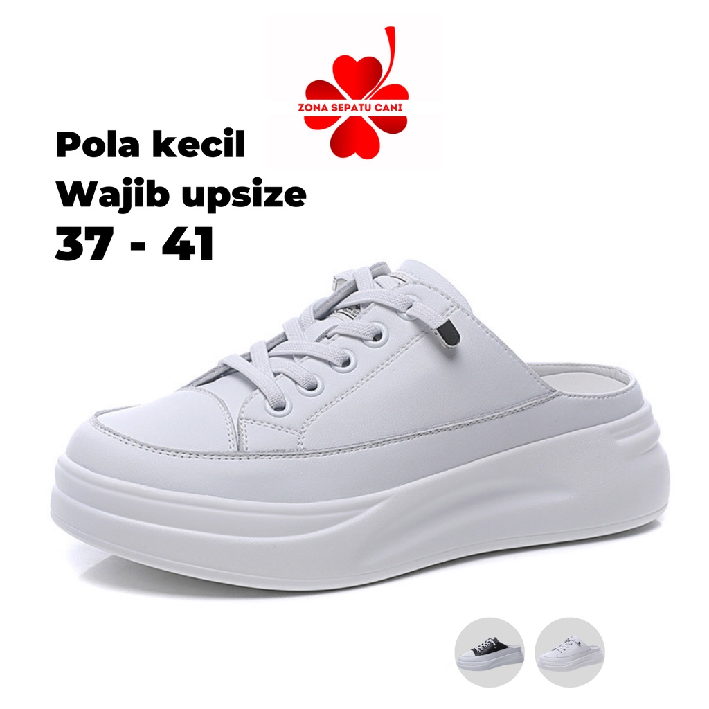 Jual CANI Yumi Sepatu Sneaker Wanita Slip On Fashion Korea Import 9082 ...