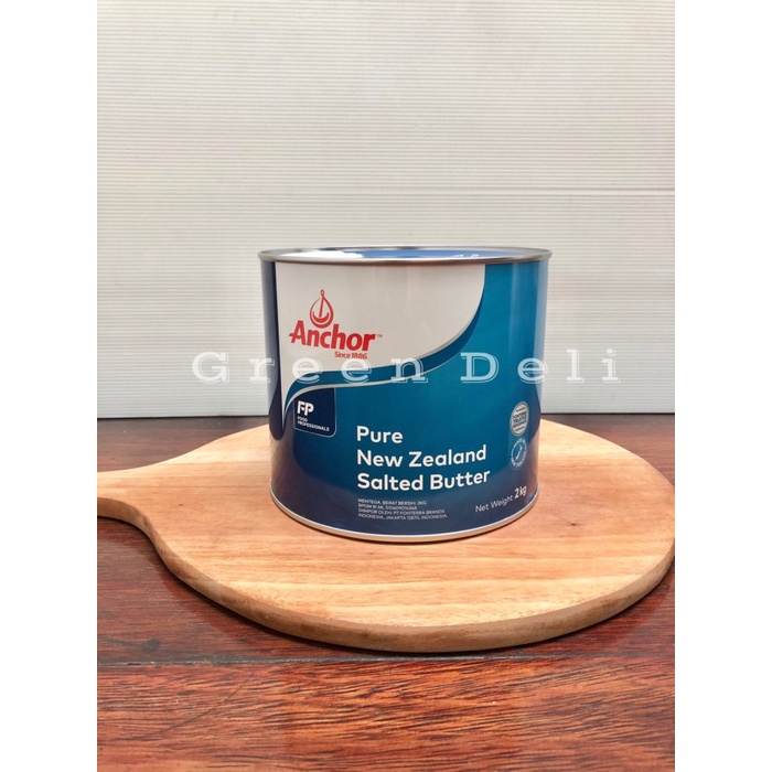 Jual Anchor Tin Butter Salted 2KG | Shopee Indonesia