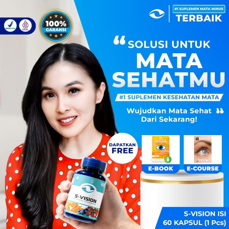 Jual SMART VISION Suplemen Mata Minus Plus & Silinder Terbaik S Vision ...