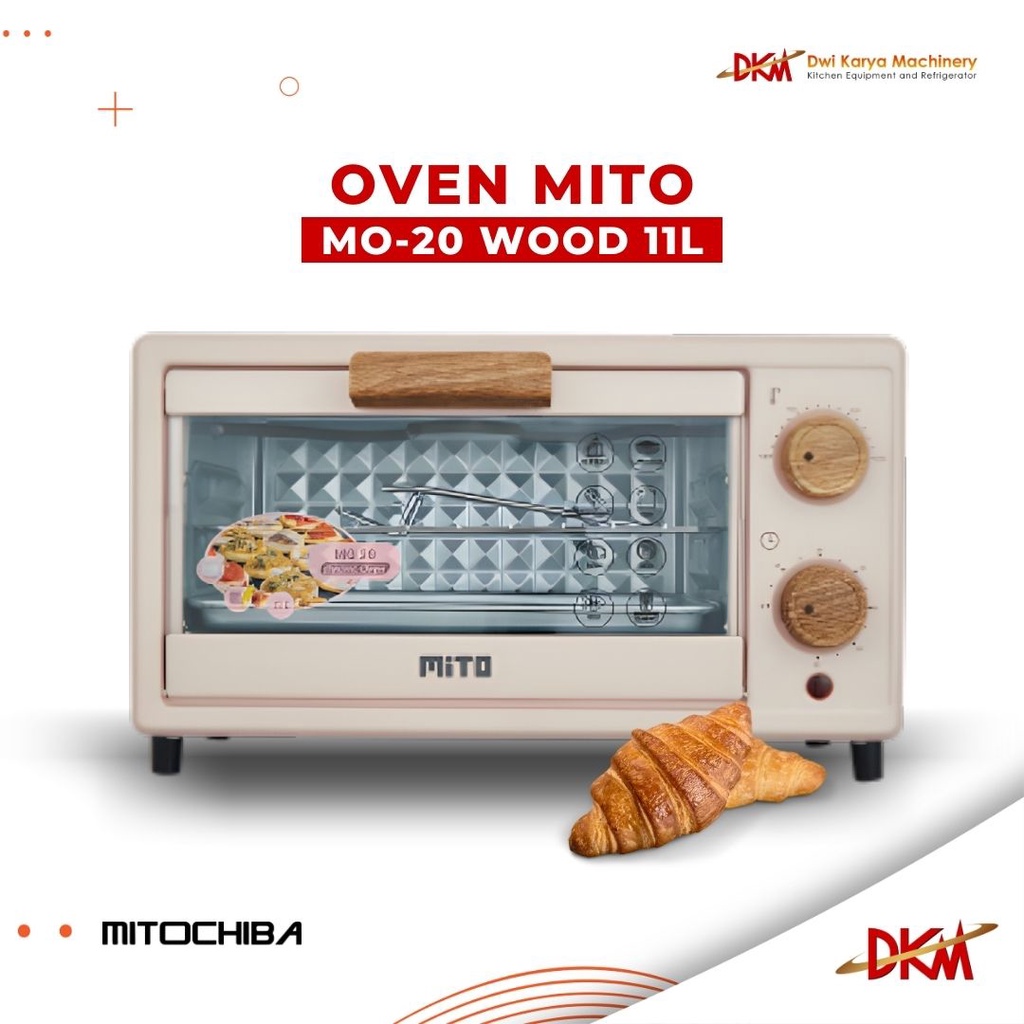 Jual MITO Oven Listrik Mini MITO MO 20 Kapasitas 11 Liter - Pink | Shopee Indonesia