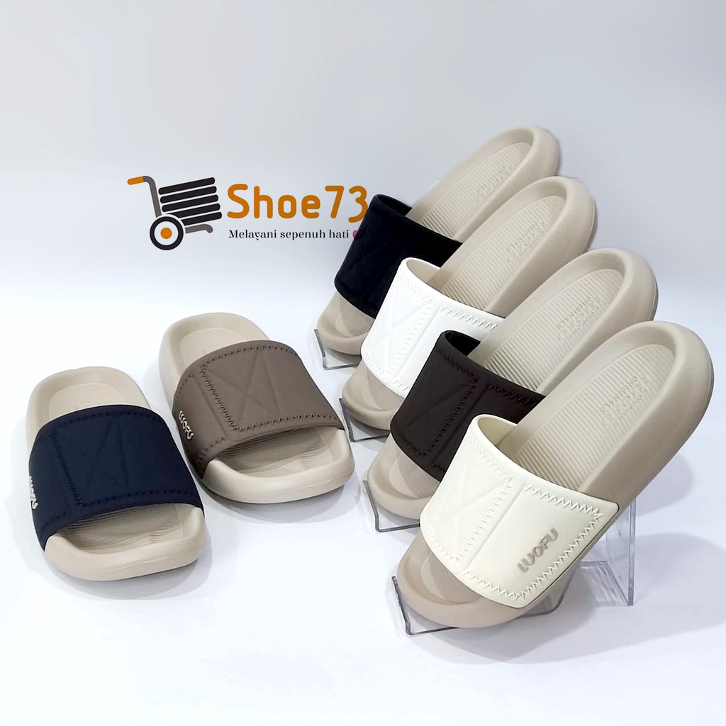 Jual LUOFU E 7210 - SM5MW SIZE 36-40 | Sandal selop jelly wanita ...