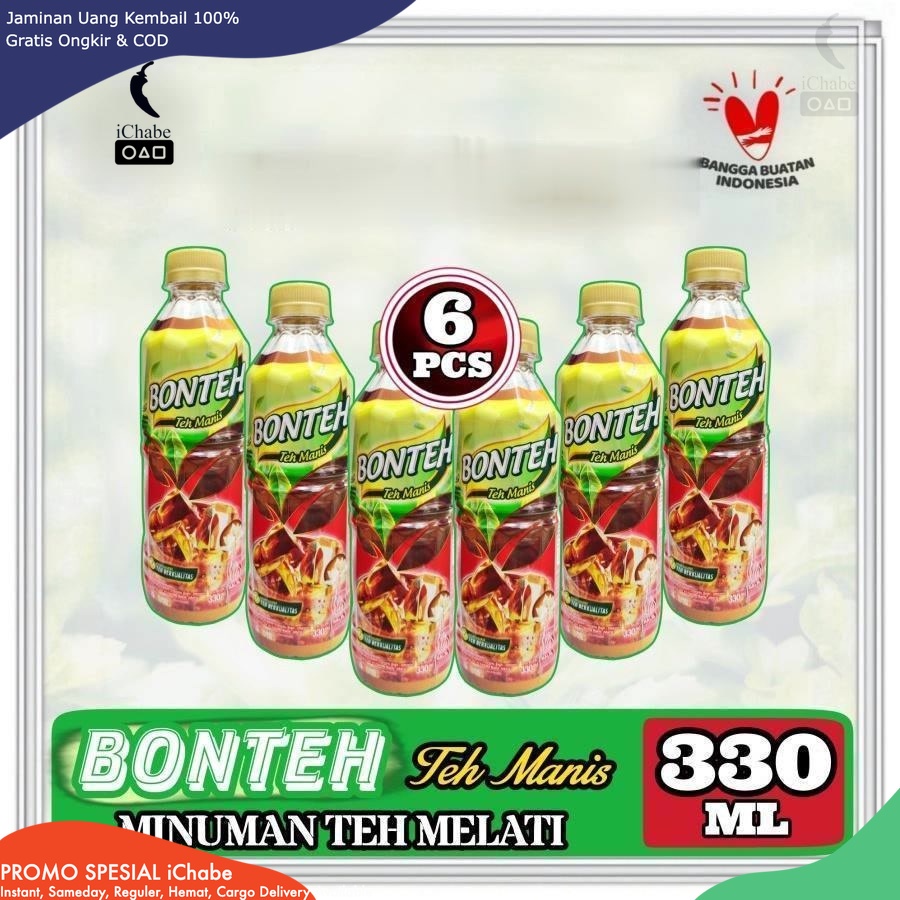 Jual [BISA COD] DS BONTEH Original Rasa Teh Melati Botol Pet - 330 ml ...